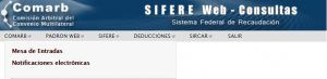 Resolución CP 28/20 Sistema de Notificaciones Electrónicas COMARB.