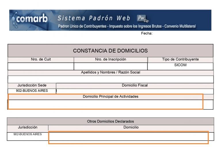Convenio Multilateral ¿Cómo obtener la Constancia de domicilio?