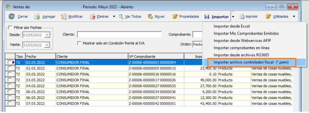 Controladores Fiscales. Como leer los archivos encriptados .PEM