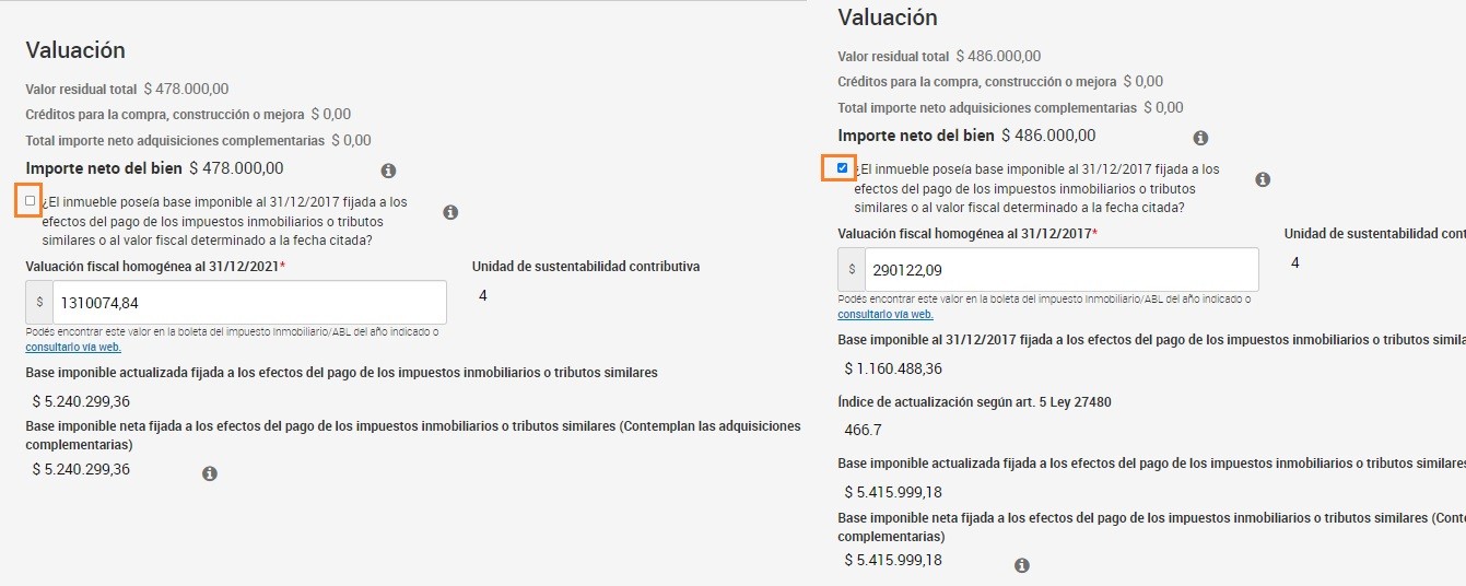 Consulta de la Valuación Fiscal Homogénea (VFH) en CABA