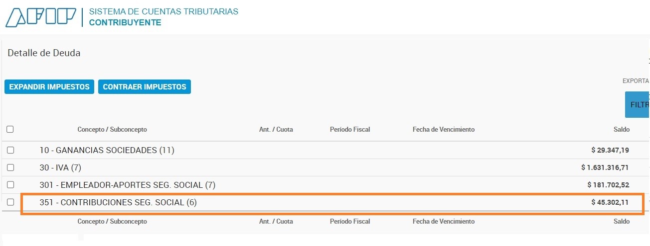 F. 931 agosto 2023 Cargar contribuciones patronales en Mis Facilidades