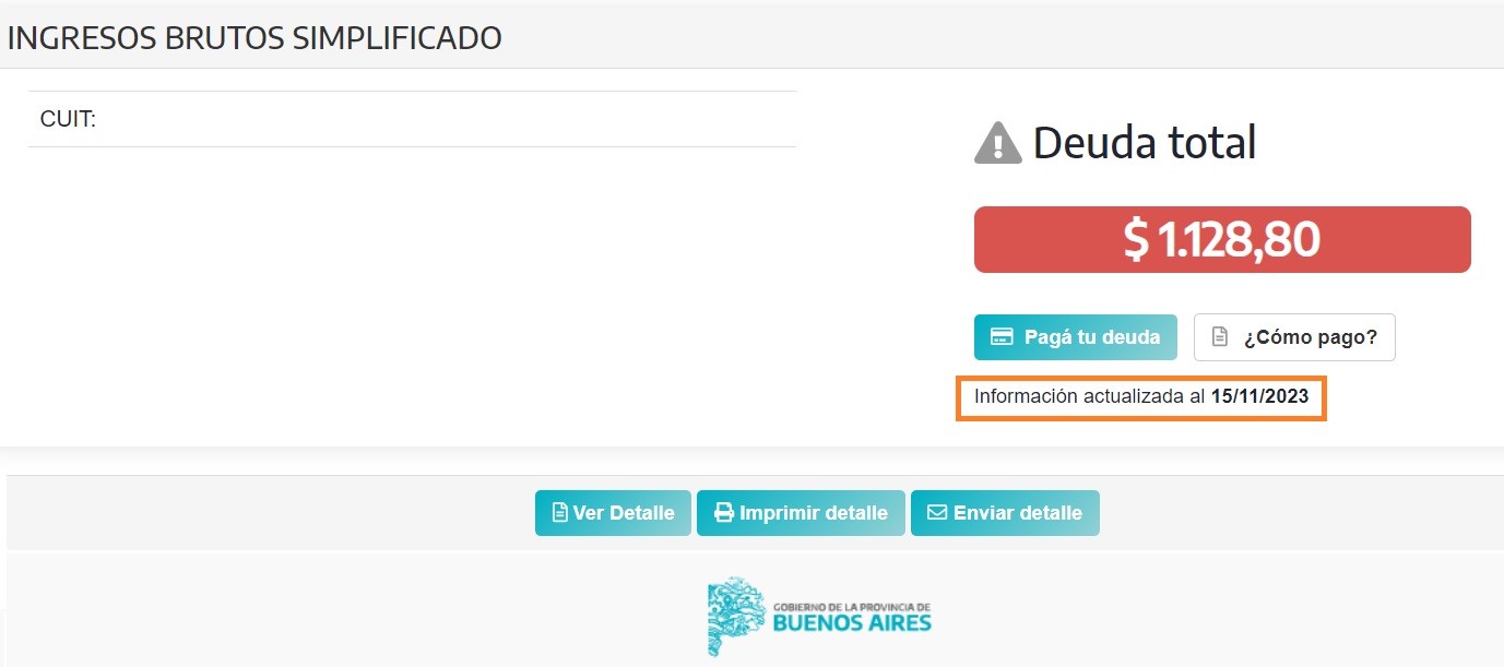 ¿Cómo consultar la deuda de Monotributo Unificado a través de ARBA?