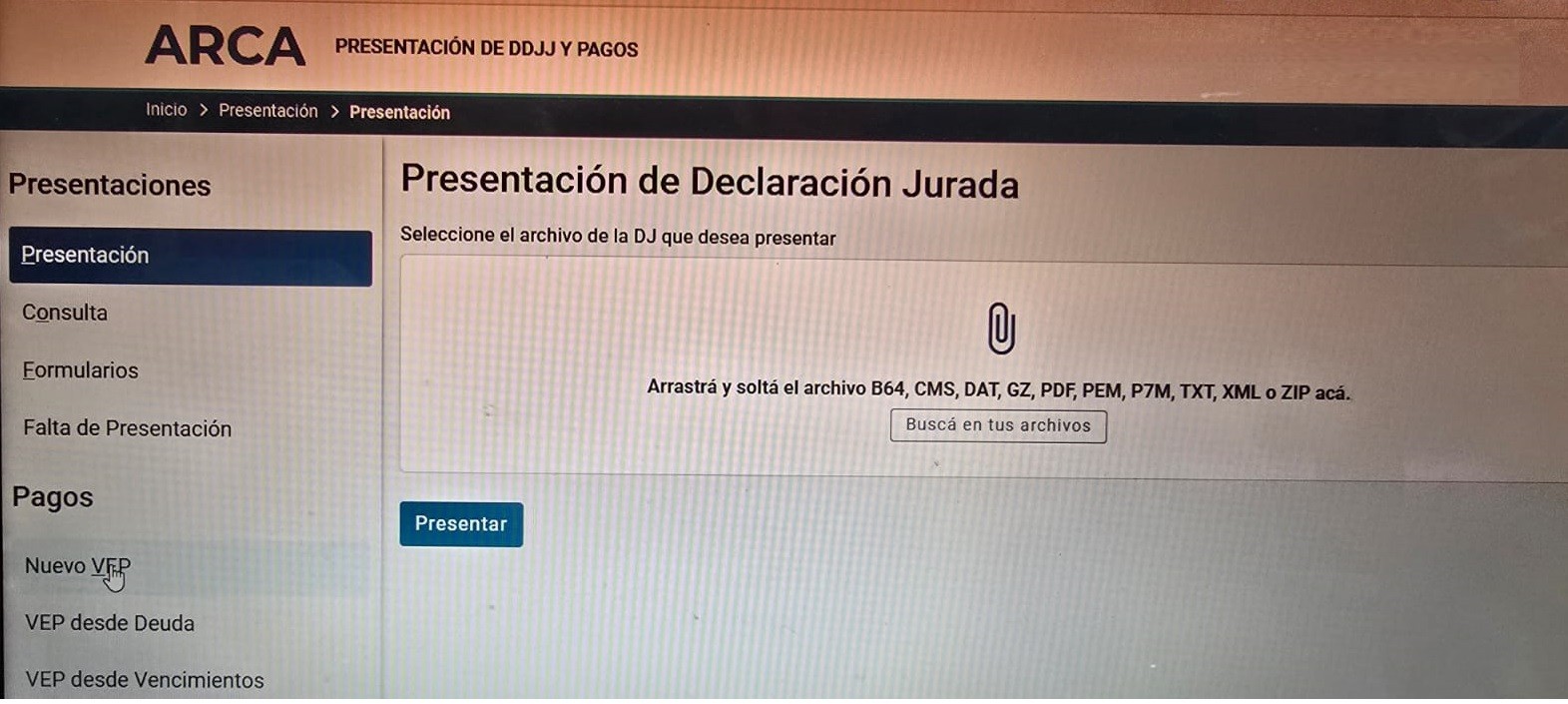 ¿Cómo generar un VEP para pagar una Obra Social en particular?